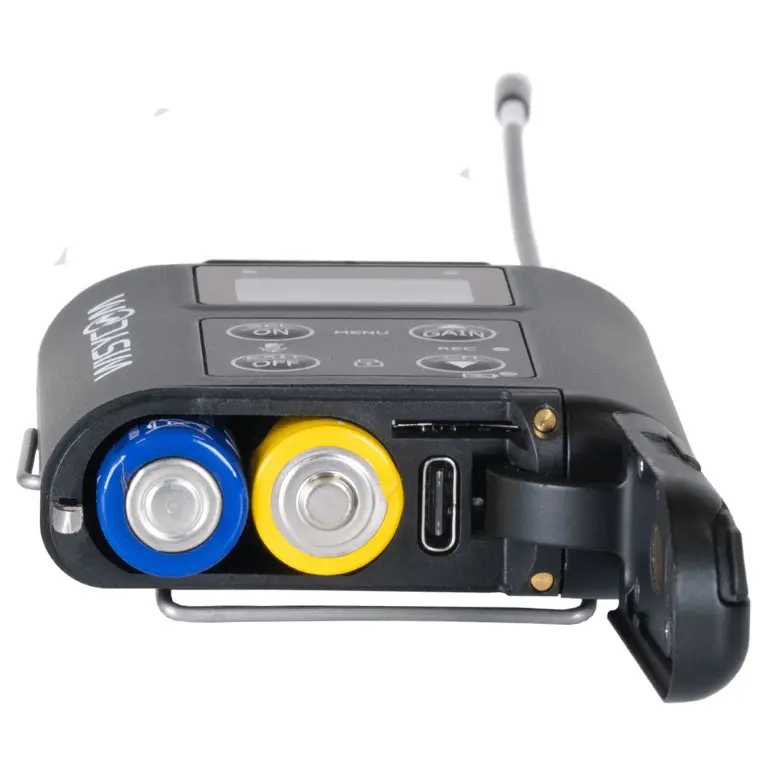 Bundel: Wisycom MCR-54 + 4x MTP60 + BPA-54 - De Herrieboerderij