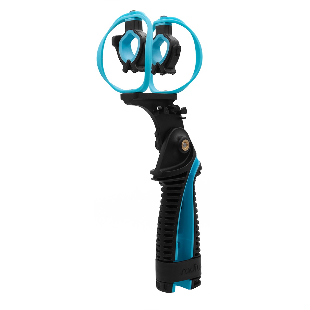 Radius RAD-3 Shock-Mount, Run-N-Gun Pistol Grip Handle - De Herrieboerderij